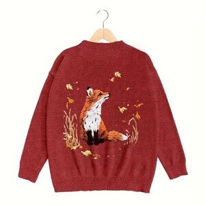 Sweaters | Fox Sweater | Poshmark